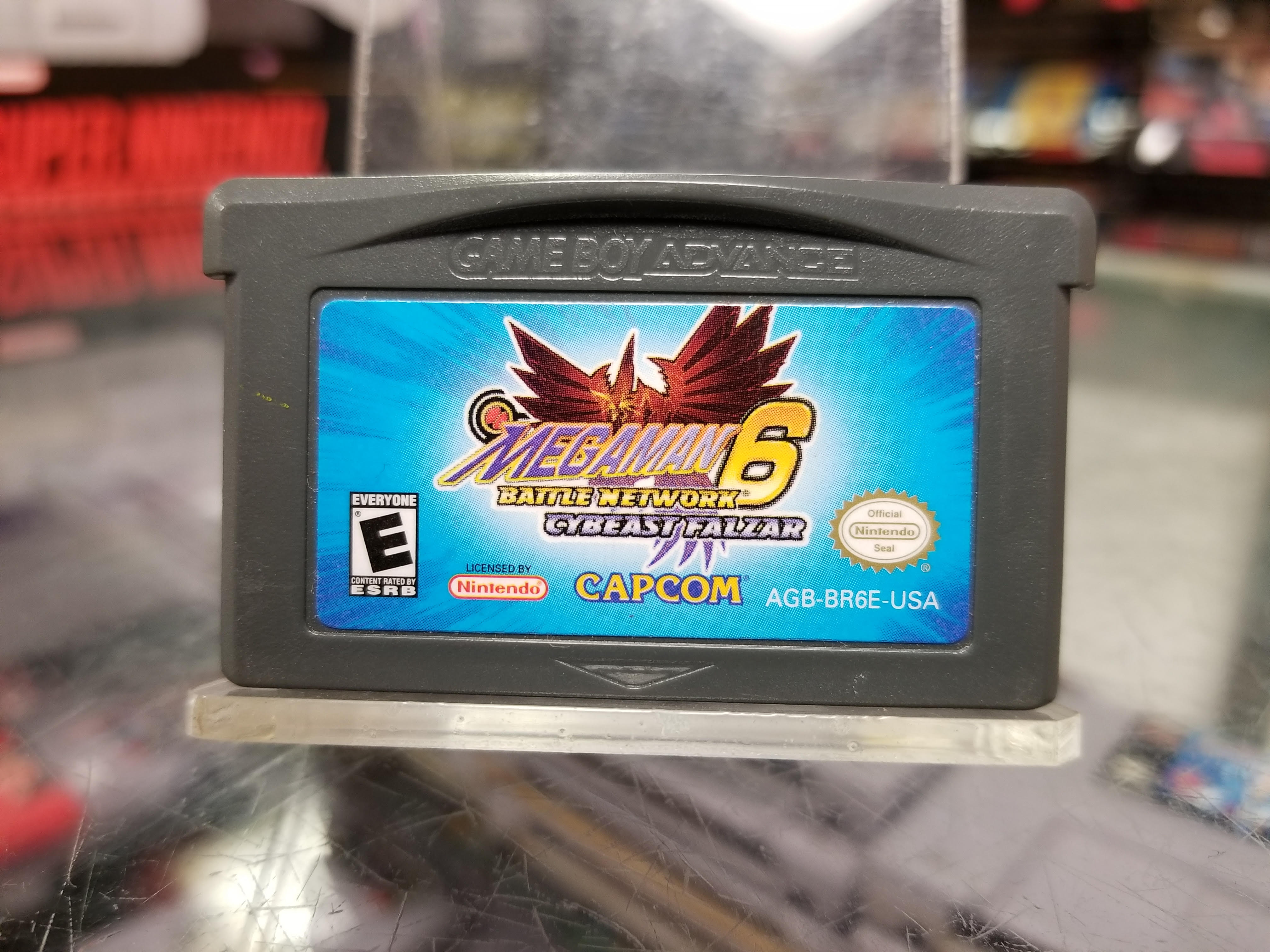 Mega Man Battle Network 6 Cybeast Falzar for Nintendo Gameboy Advance ...