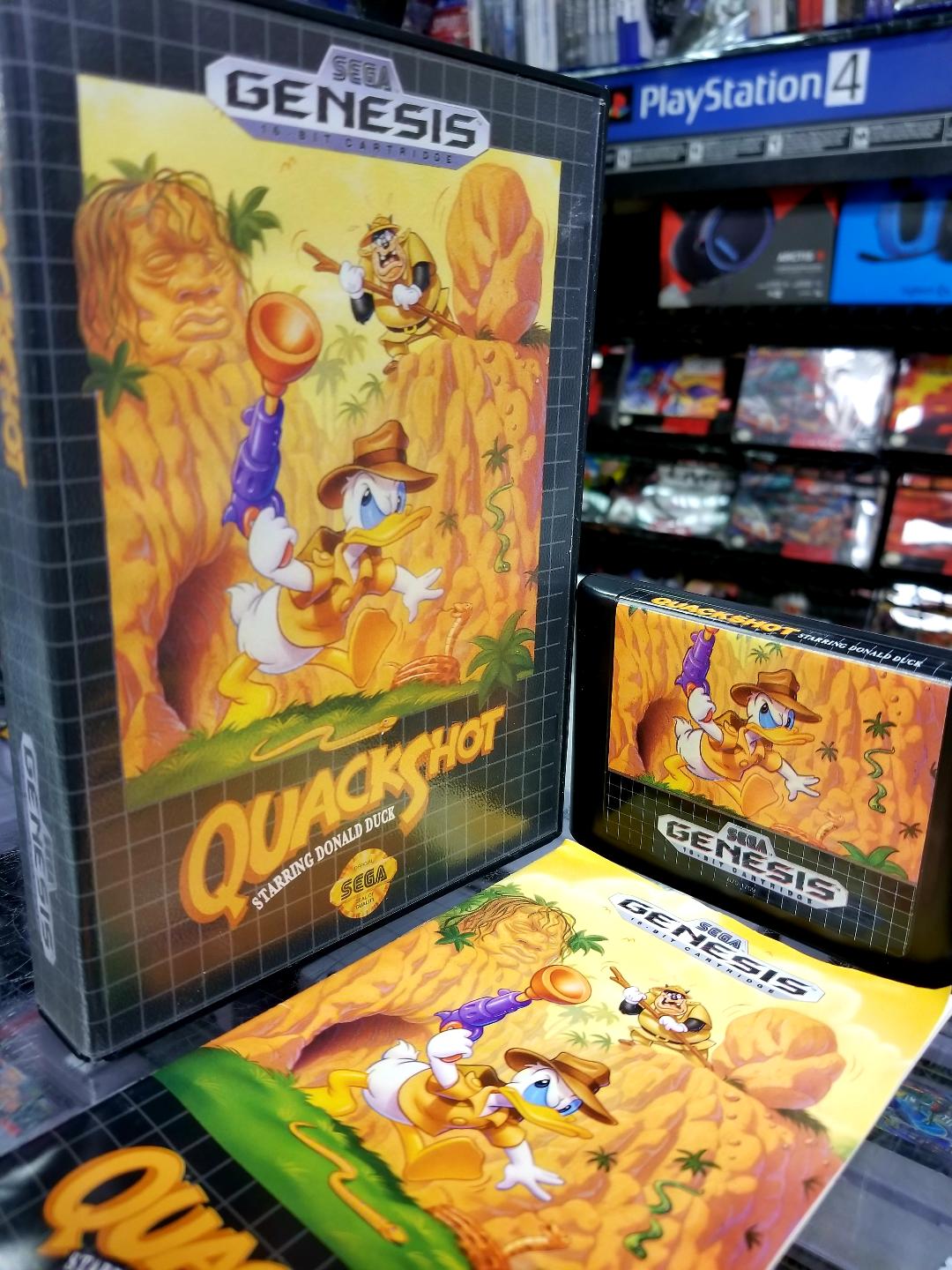 Quackshot Sega Megadrive Genesis Retro Review