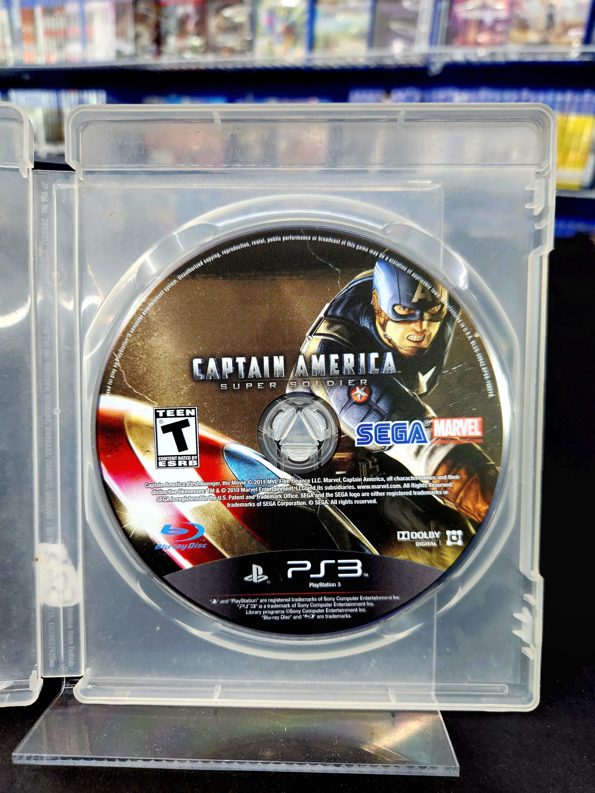 PS3 Captain America Super Soldier Loose - Movie Galore