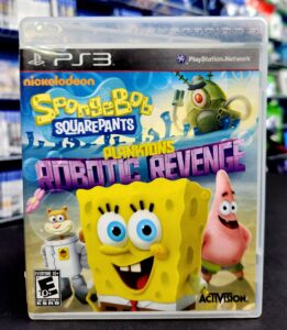 PS3 SpongeBob SquarePants Planktons Robotic Revenge No Manual - Movie ...