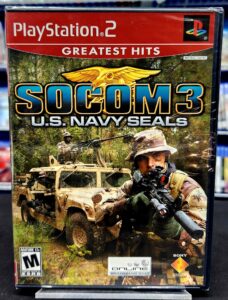 PS2 Socom 3: U.S. Navy Seals Greatest Hits Sealed - Movie Galore